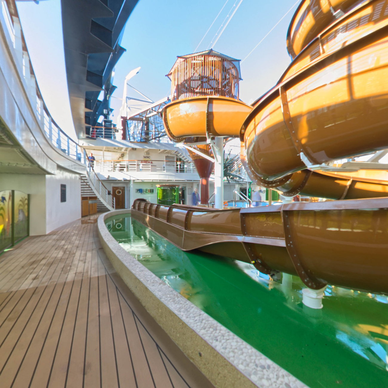 Forest Aquaventure Park on MSC Seaside Cruise Ship - Cruise Critic