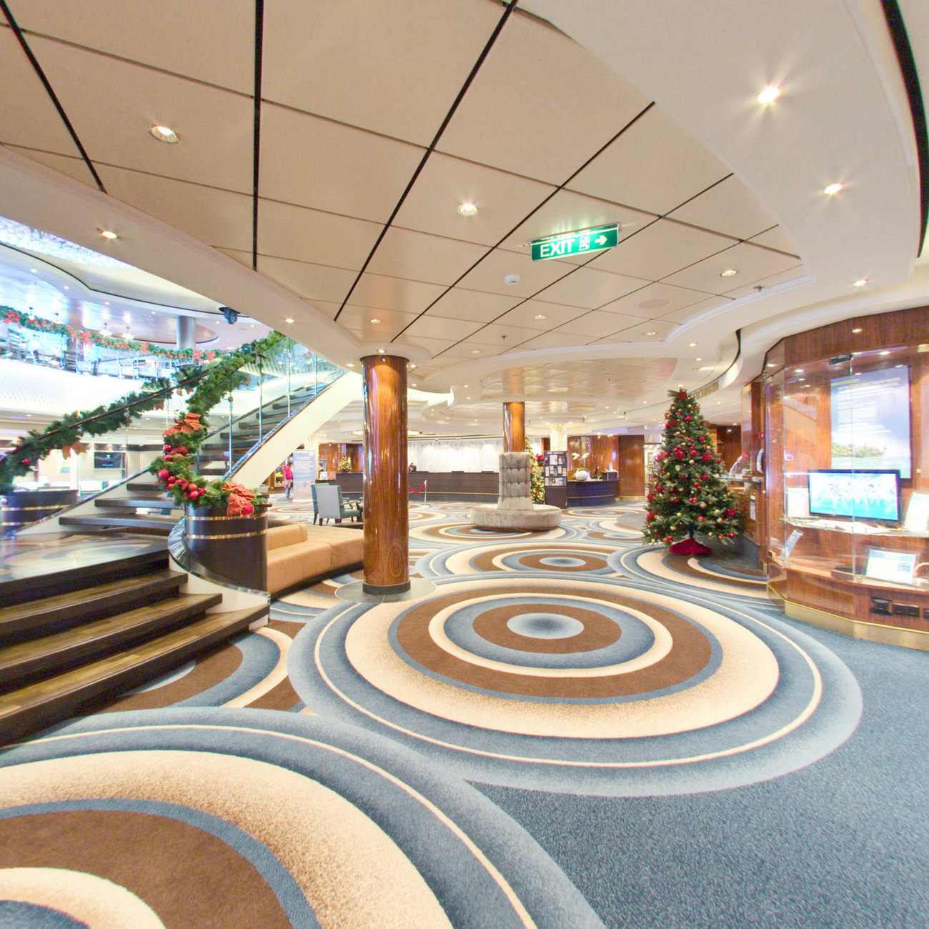 Crystal Atrium on Norwegian Gem Cruise Ship - Cruise Critic